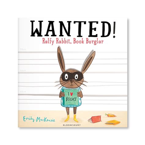 Wanted Ralfy Rabbit Book Burglar Multilit Bookshop