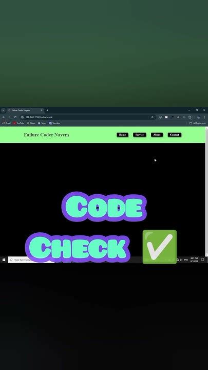 Responsive Navbar And Css Coding Codingprojects Python