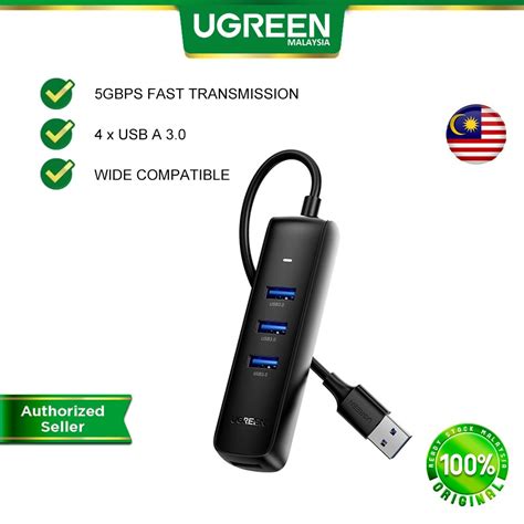 Ugreen Port Usb Hub Gbps High Speed Data Transmission Extension Data Hub For Laptop Imac