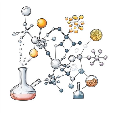 A Diagram Showing The Polymerization Process For Various Polymers Premium Ai Generated Image