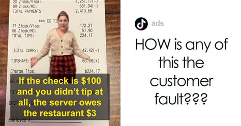 “i can t believe any of this is even legal” server explains why tip