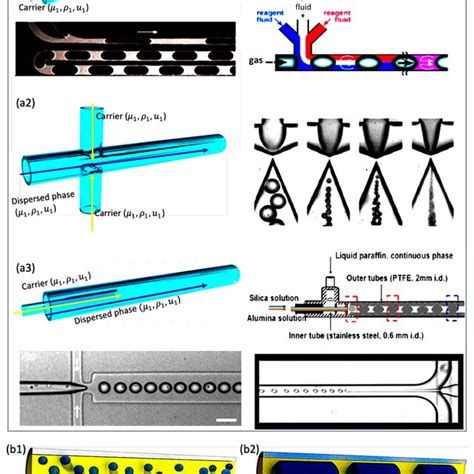 Schematic Figures Of And Segmented Flow Examples In A1 T Junction Download Scientific Diagram