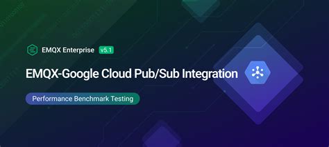 EMQX Google Cloud Pub Sub Integration Performance Benchmark Testing EMQ