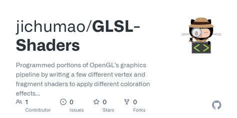 github jichumao glsl shaders programmed portions of opengl s