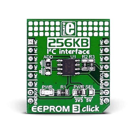 Mikroe Eeprom 3 Click Board™ Mikroe 1989 Read Only Memory Schmitt