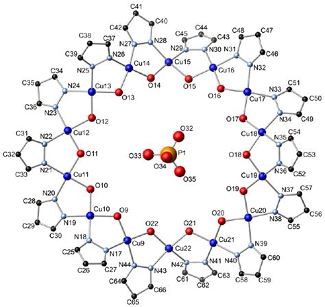 Figure S7 Illustration Of The Hpo 42 Ion Centered In The 14 Membered