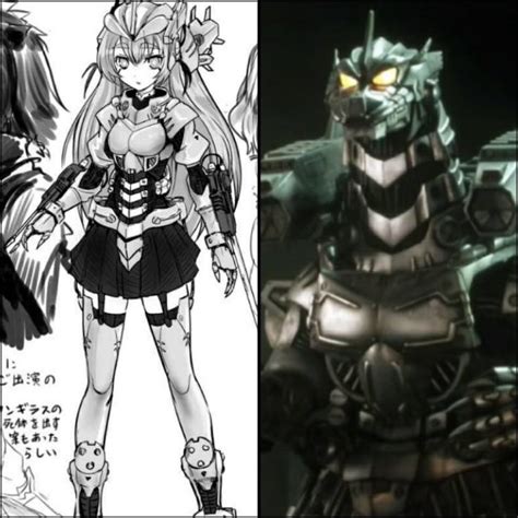 Kiryu Anime Moe Fanart By Gomonstermaster91 Kaiju Godzilla Kaiju