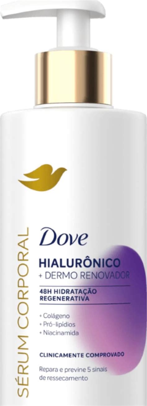 Sérum Hidratante Corporal Dove Hialurônico Dermo Renovador Beleza