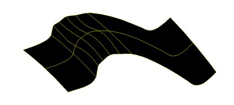 figure scaled nurbs splines defining endwall curvature download