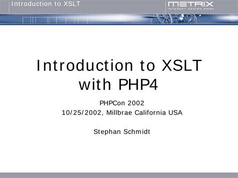Pdf Introduction To Xslt With Downloadspresentationsintroduction To Xsltpdf