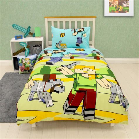 Minecraft Single Adventure Duvet Set Wilko