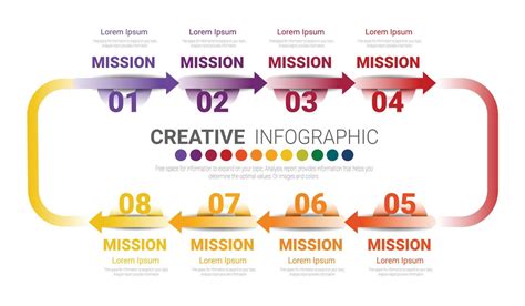 Template For Cycle Diagram 8 Options 3550881 Vector Art At Vecteezy