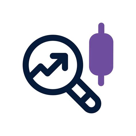 Analytic Dual Tone Icon Sleek And Modern Icon For Websites Mobile