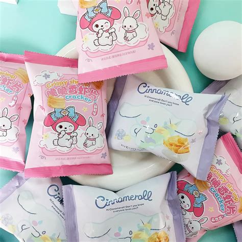 Bánh Snack Tôm Rong Biển Không Cay Họat Hình Sanrio Nhân Vật Melody