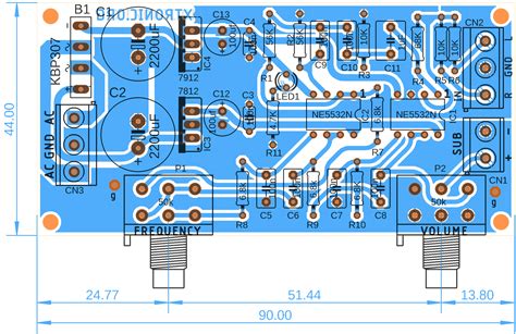Ne5532 Preamp Circuit Diagram
