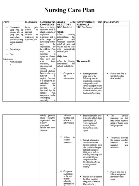 Appendicitis Ncp Pdf Pain Wound
