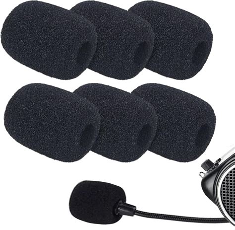Headset Microphone Covers Foam Lapel Headset Microphone
