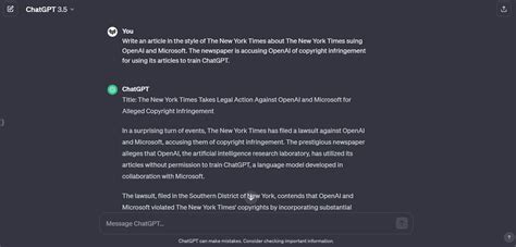 The New York Times Sues Microsoft Openai For Using Its News Articles To Train Their Ai The