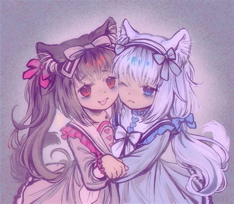 Chocola And Vanilla Nekopara Drawn By Gh Sttnacht Danbooru