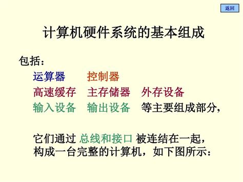 计算机硬件系统的基本组成 Word文档在线阅读与下载 无忧文档