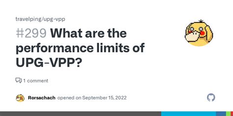 What Are The Performance Limits Of UPG VPP Issue Travelping Upg Vpp GitHub