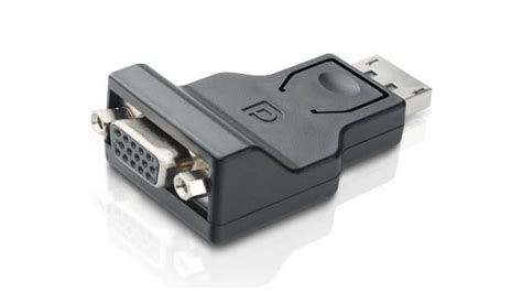 TECHly DisplayPort / VGA Adapter [1x DisplayPort Stecker - 1x VGA ...
