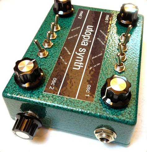 Skychord Electronics Utopia Synth Boutique Pedal Nyc Skychord Electronics Utopia Synth Boutique Pedal Nyc