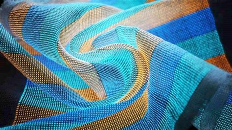 Large Area Display Textile Integrated With Functional Systems