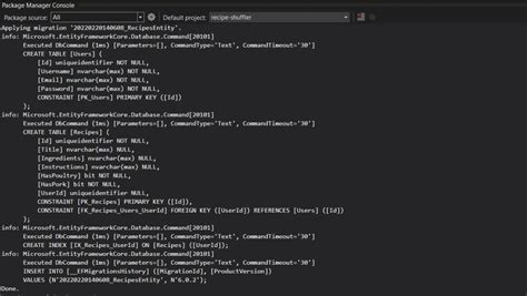 entity framework database doesn t show up in sql server management