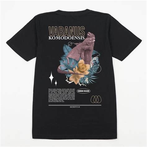 Dailyoutfits Kaos Endangered Species Komodo Lazada Indonesia