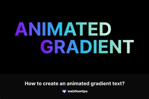 Animated Gradient Text Tutorial Create Stunning Text Effects