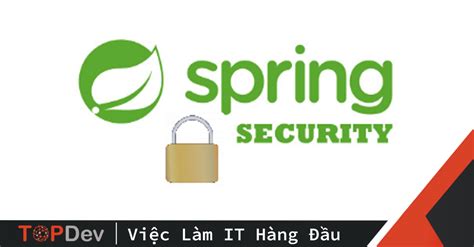 Authentication Trong Spring Security Topdev