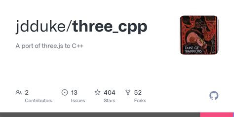 GitHub Jdduke Three Cpp A Port Of Three Js To C