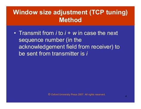 mobile computing tcp data flow control