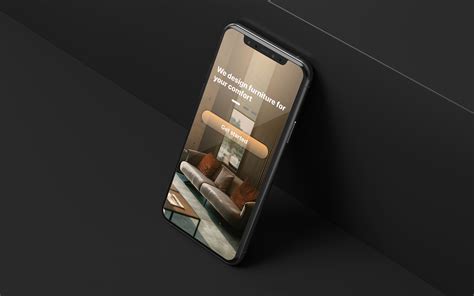 Furniture Store Mobile App Ui Design On Behance