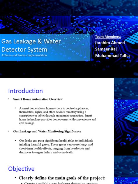 Smart Gas Leakage And Water Detector System Pdf