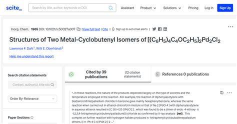 Structures Of Two Metal Cyclobutenyl Isomers Of C 6 H 5 4 C 4 Oc 2