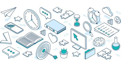 Vector Set Of Business Isometric Icons 15485934 Vector Art At Vecteezy