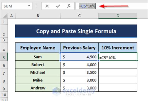 How To Copy And Paste Formulas Without Changing Cell References In Excel