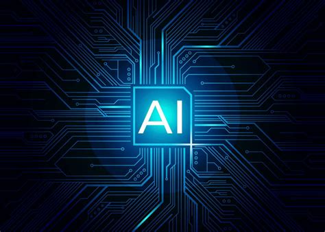 Abstract Technology Futuristic Digital Concept Square Pattern With Lighting Glowing Particles