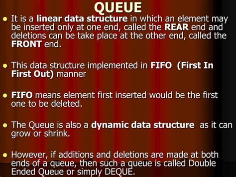 Data Structure Stackandqueue Basics Ppt