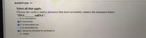 Solved Question 8 Select All Correct Answers Which Of The