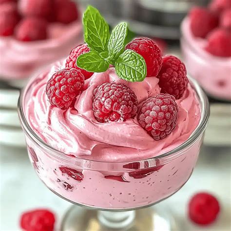 Easy Cottage Cheese Raspberry Mousse Guilt Free Delight