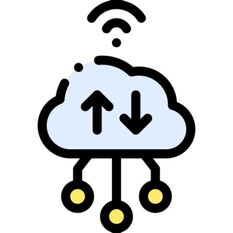 Cloud Detailed Rounded Lineal Color Icon Cloud Detailed Rounded Lineal Color Icon