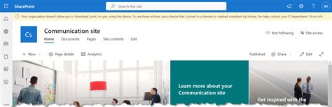 Read Only And Document Download Restrictions In SharePoint Online Brian Reid Microsoft 365