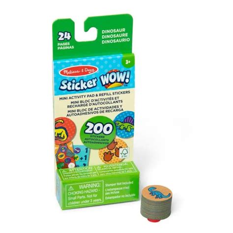 Melissaanddoug Mini Sticker Wow Dinó Spin Master Vásárlás A Játékshopban