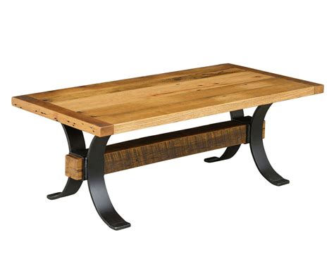Timber Frame Coffee Table Amish Mercantile