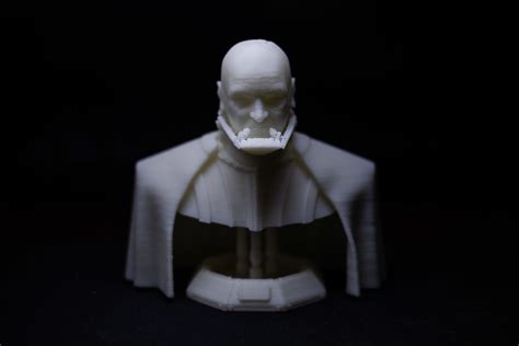 Unmasked Darth Vader Bust By ScaryPug Download Free STL Model Printables Com