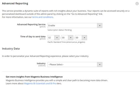 Advanced Reporting Doesnt Work And There Is An Er Magento Forums