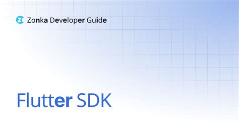 Flutter Sdk Zonka Developer Guide